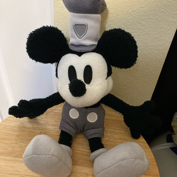 Disney | Toys | Mickey Mouse 2 Inch Steamboat Willie Stuffed Animal ...
